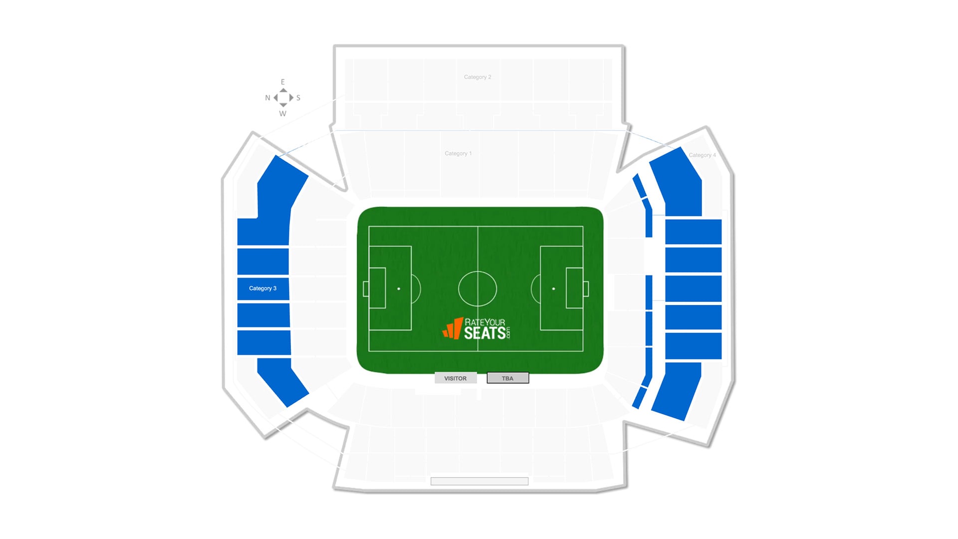 BMO Field Category 3 - RateYourSeats.com