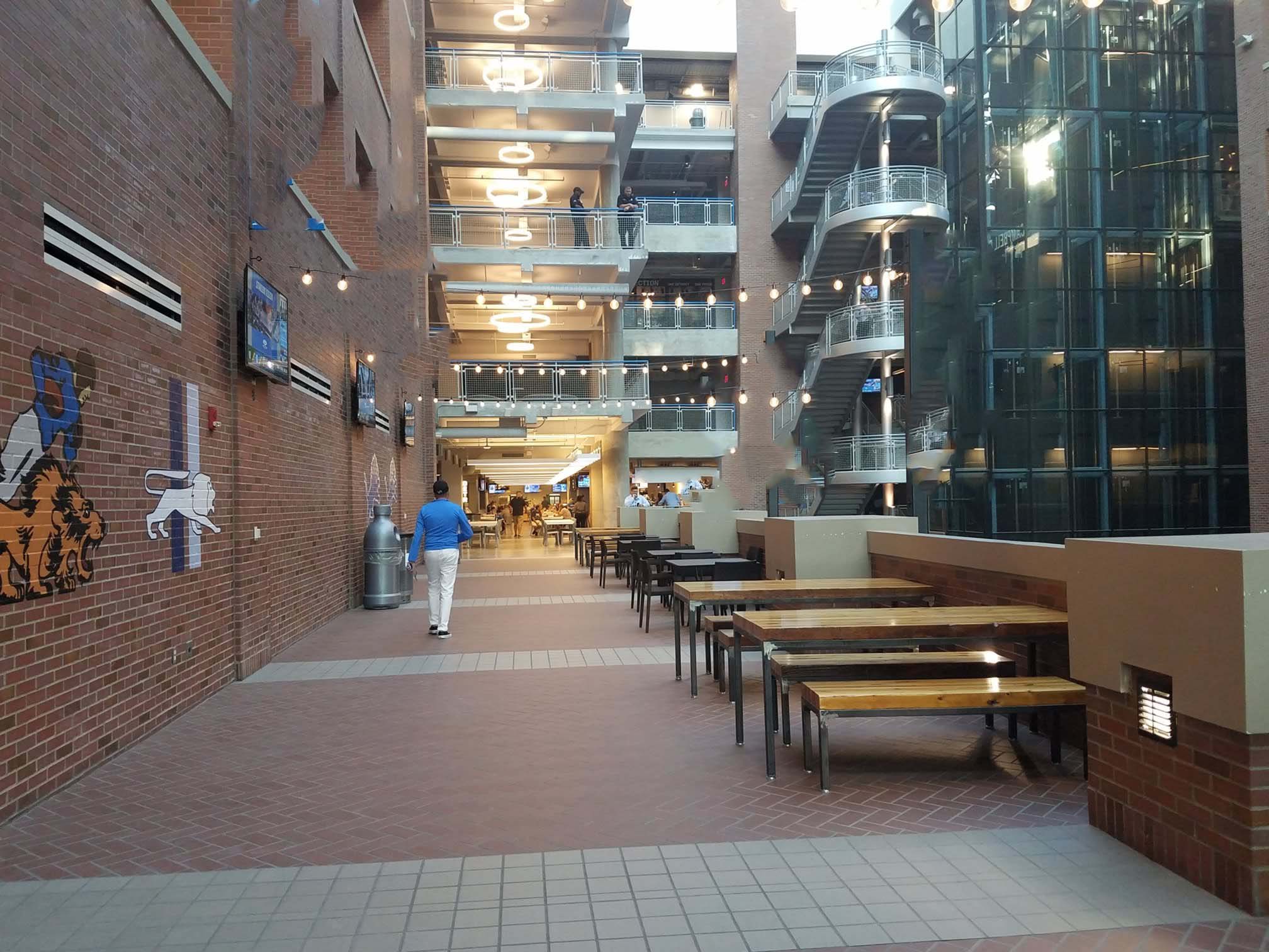 Ford Field Club Level Entrance