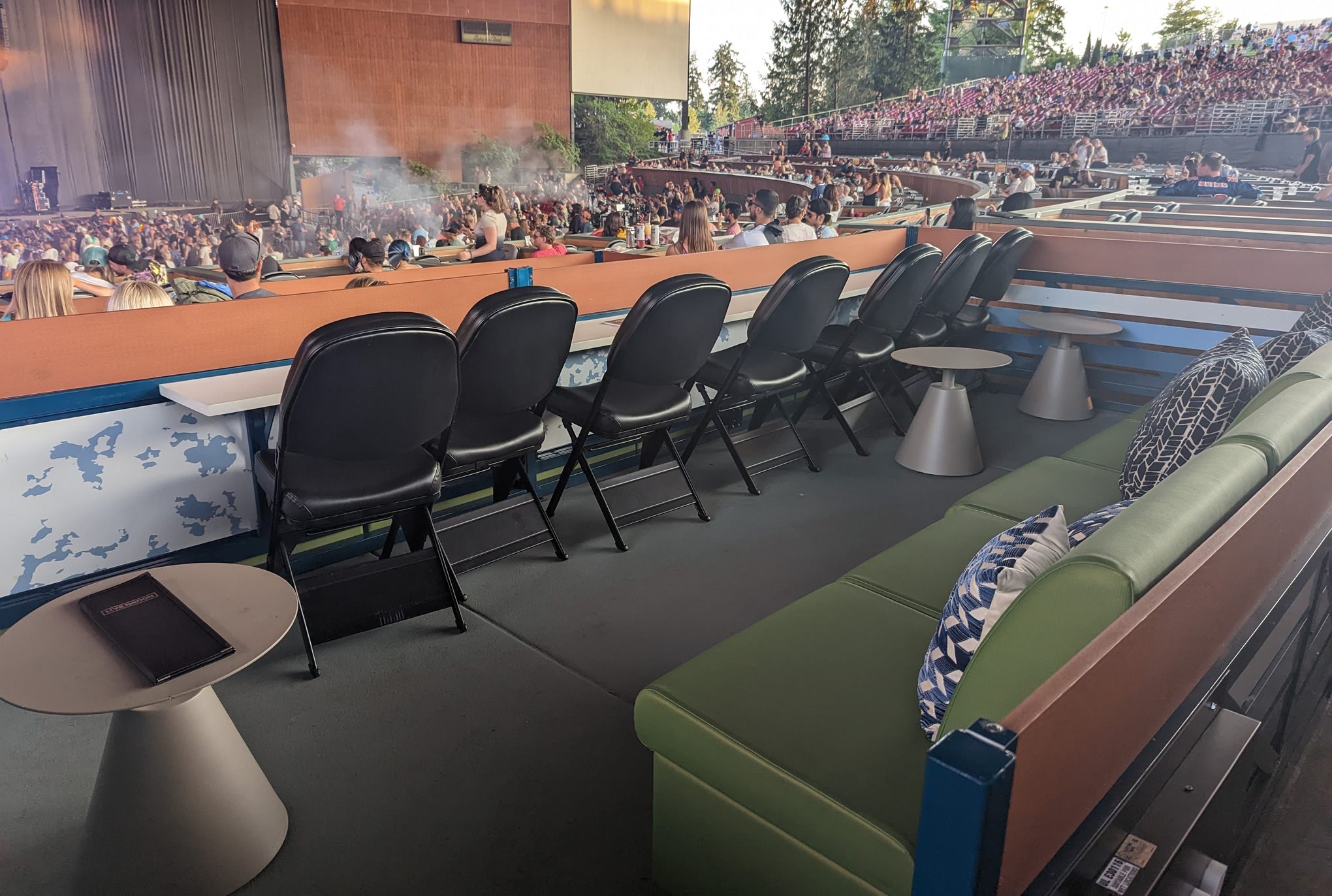 White River Amphitheatre Box Seats